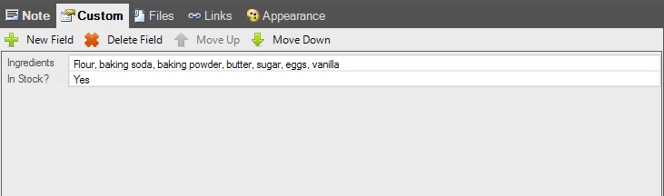 VueMinder Pro and Ultimate Help - Note Editor